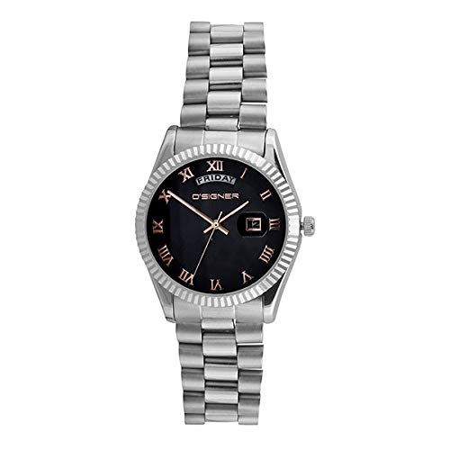 D'SIGNER Analog Black Dial Men's Watch-521SM.3.G : Amazon.in: Fashion