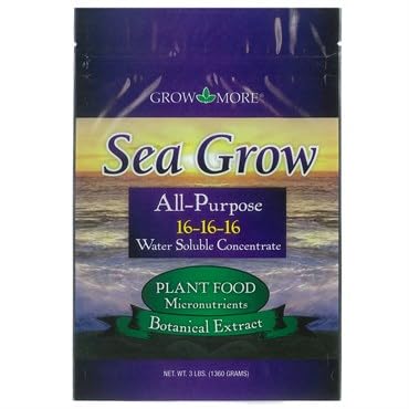 Amazon.com : Grow More Sea Grow 16-16-16-3lb : Patio, Lawn & Garden