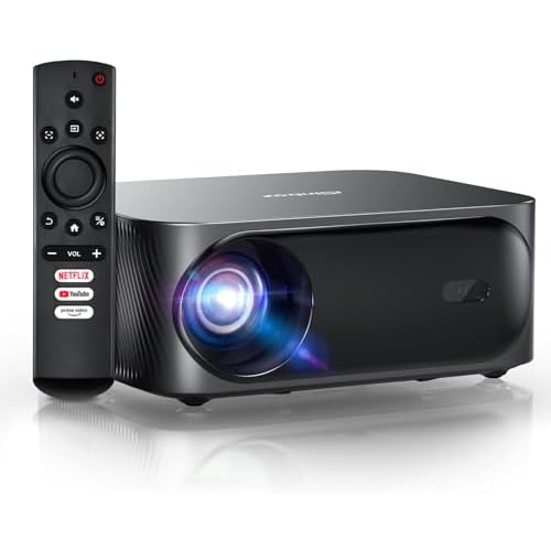 Smart 4K Projector, 30000 Lumen iSinbox WiFi6 Bluetooth Portable ...