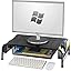 Amazon.com: Simple Houseware Metal Desk Monitor Stand Riser with ...