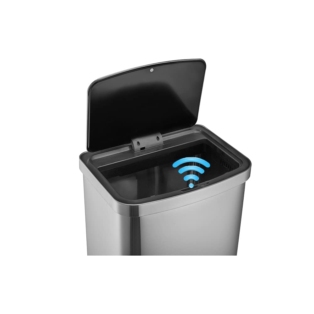 Amazon.com: Veelesa 13 Gal./50 Liter Rectangular Motion Sensor ...