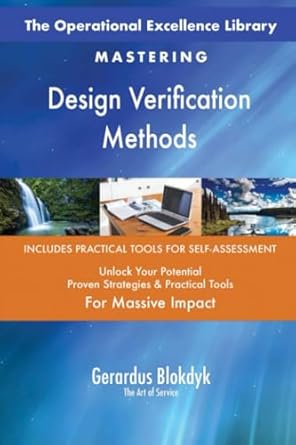 The Operational Excellence Library; Mastering Design Verification Methods | Amazon.com.br