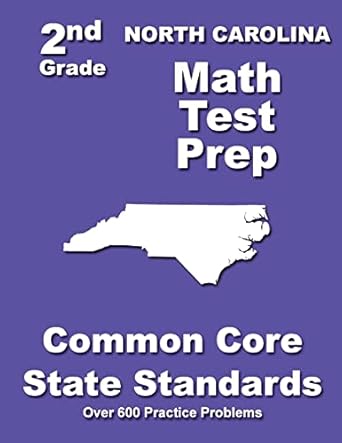 North Carolina 2nd Grade Math Test Prep: Common Core State Standards ...