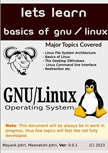 Lets Learn Linux Lets Learn Linux And Bash Programming Book 1 Ebook