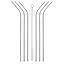 Amazon.com: Stainless Steel Reusable Straws, 9.5-inches Straight Metal ...