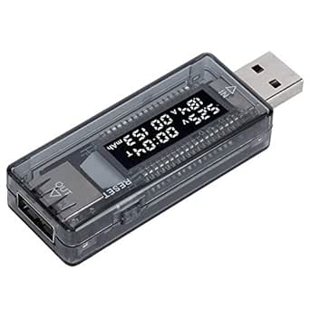 USB Tester Digital Multimeter USB Power Tester USB Voltmeter USB Power ...