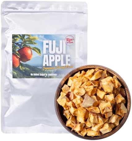 Amazon.com: Authentic Japanese Dried Fuji Apples (Nagano Ringo) - Rich ...