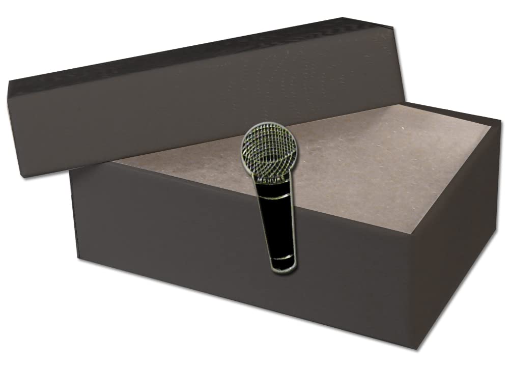 Amazon.com: Singer's Microphone Tie Tack : Handmade Products