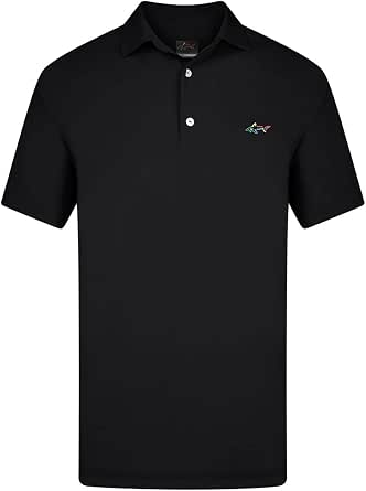 Greg Norman - Shark Logo - Mens Core Polo Shirt - Male Golf T-Shirt ...