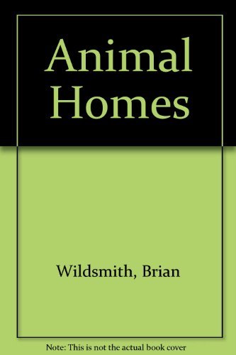 Buy Animal Homes Book Online at Low Prices in India | Animal Homes ...
