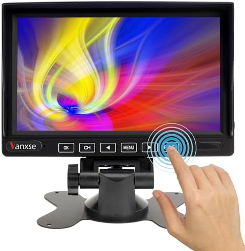 Waveshare 7inch HDMI LCD (H) (with case) 1024x600 Resolution Monitor ...