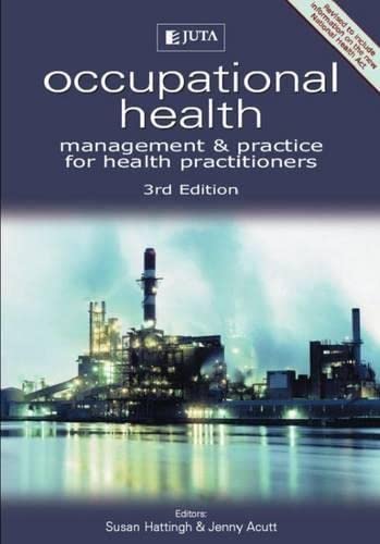 Occupational Health: Management & Practice for Health Practitioners ...