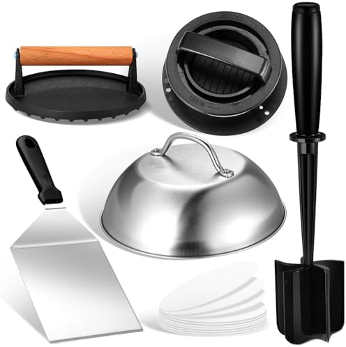 Amazon.com : Griddle Accessories Smash Burger Kit (5Pcs), Joyfair Grill ...
