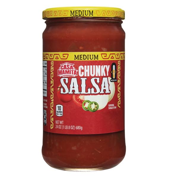 Amazon.com: Casa Mamita Medium Salsa - 24 oz (680g)