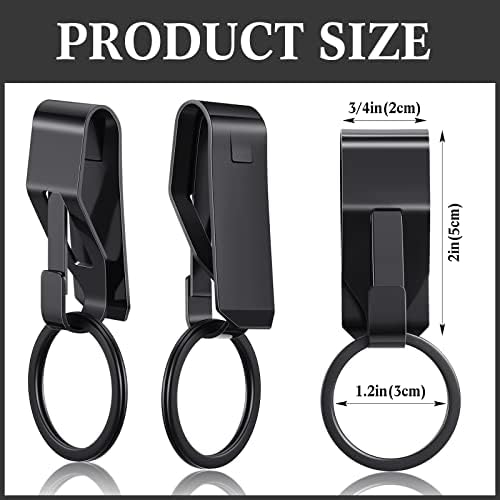 Amazon.com: Threan 8 Pieces Belt Key Clip Heavy Duty Key Holder for ...