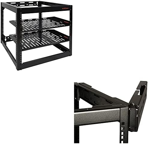 Amazon.com: ECHOGEAR 10U Open Frame Rack & Swing-Out Wall Mount - Heavy ...