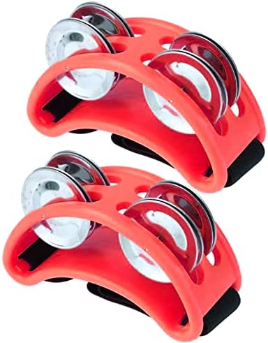 Amazon.com: EASTROCK Foot Tambourine Percussion Musical Instrument ...