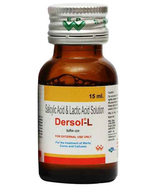 Dersol-L - Bottle of 15ml Solution : Amazon.in: Health & Personal Care