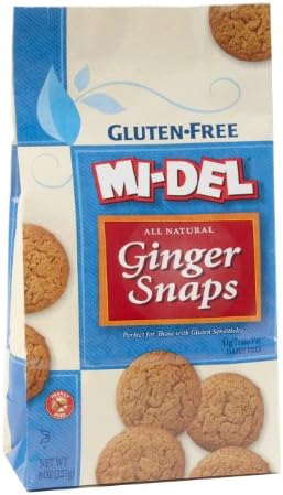 Amazon.com: Cadia Gluten Free Cookies, Organic Ginger Snap, 8 Ounce ...