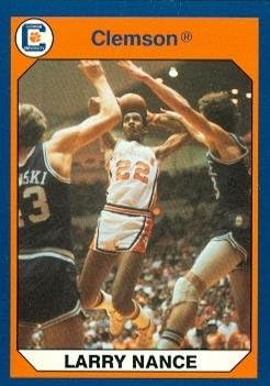 Amazon.com: Larry Nance Basketball Card (Clemson) 1990 Collegiate ...