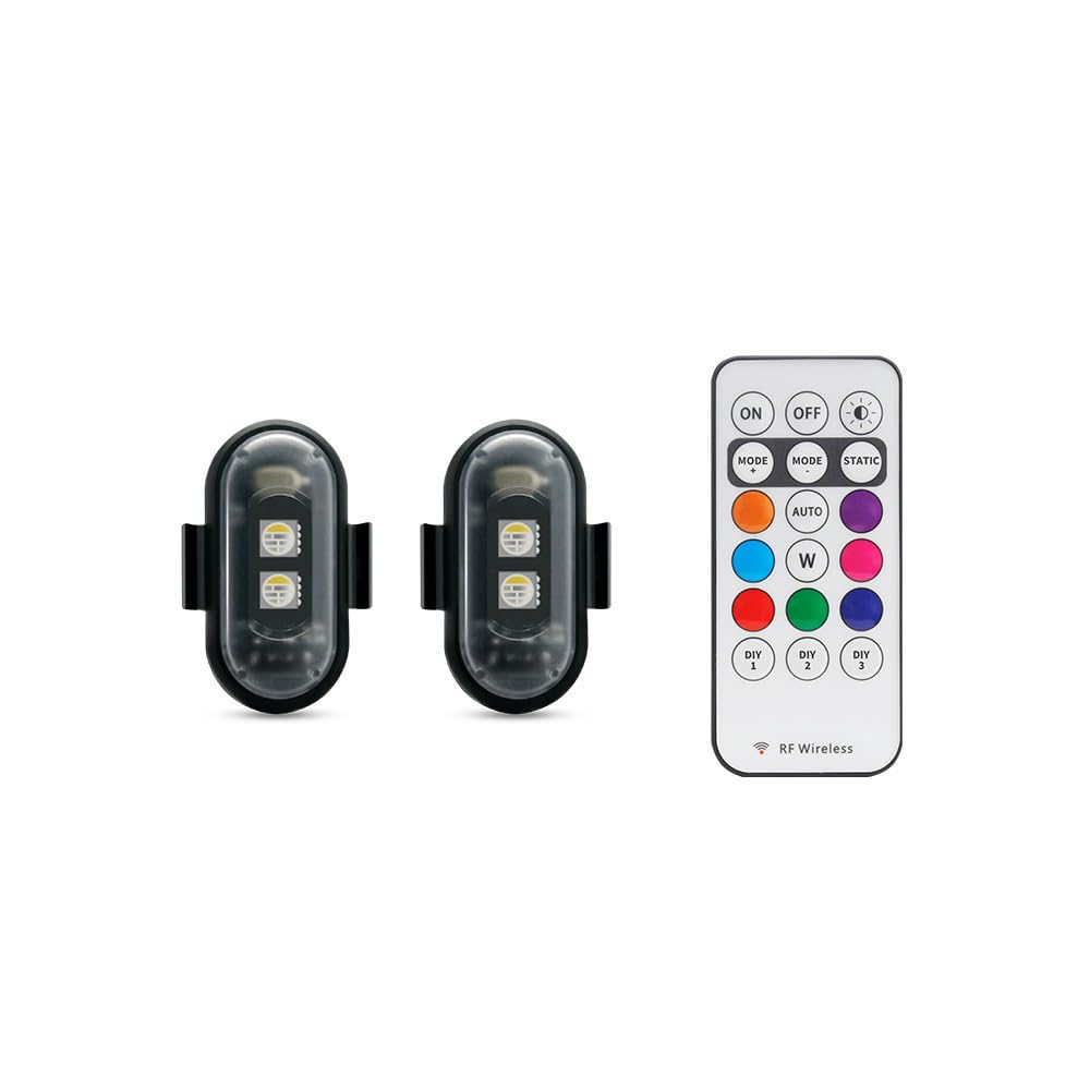 Remote Controlled Warning Lights