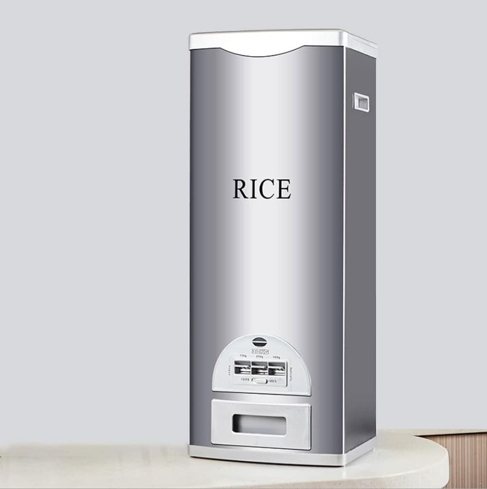 Amazon.com: Rice Tank Rice Storage Rice Storage Container Stainless ...