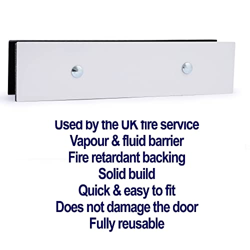 Blockabox White Anti Arson Letterbox, 320mmx75mm – BigaMart