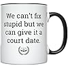 Amazon.com: YouNique Designs Lawyer Mug for Men and Women, Female ...