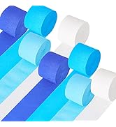 Amazon.com: Streamers Bridal Shower Decorations,8 Rolls Rose Pink White ...