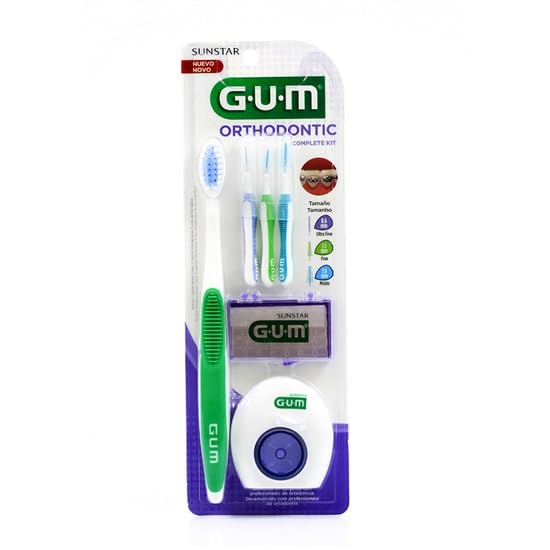 Kit Ortodôntico GUM c/4 peças, limpeza completa para o aparelho ...
