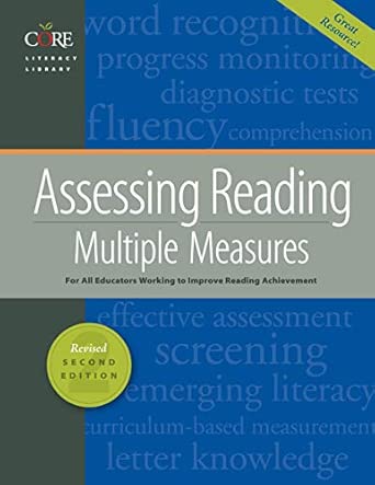 Assessing Reading: Multiple Measures for Kindergarten Through Twelfth ...