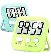 Amazon.com: Antonki 2 Pack Digital Timer for Kids, Magnetic Countdown ...