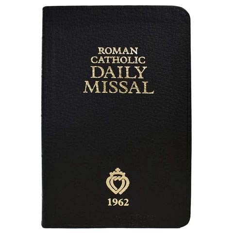 1962 Daily Roman Catholic Missal Genuine Leather [Latin-English ...