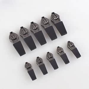 Amazon.com: Zipper Slider,Zip Puller, Zip Replacement Puller,10Pcs 3# 5 ...