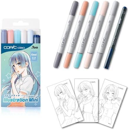 Amazon.com : Too Copic Ciao Start 24 Color Set : Arts, Crafts & Sewing