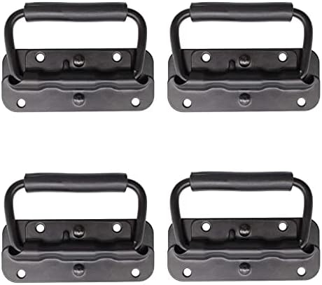 NORSON-NADISHA 2Pcs Box Handles Spring Folding Handle Metal Chest ...