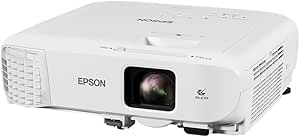 Epson EB-E20-3LCD projector - portable - 3400 lumens (white) - 3400 ...