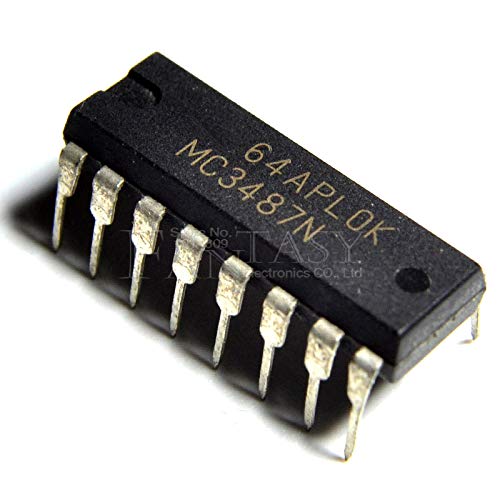 10PCS MC3487N DIP16 MC3487 DIP 3487N DIP-16 new and original IC ...