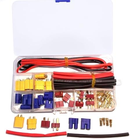 Amazon.com: Readytosky XT60/XT90/EC3/EC5/T-Plug Male&Female Connector ...