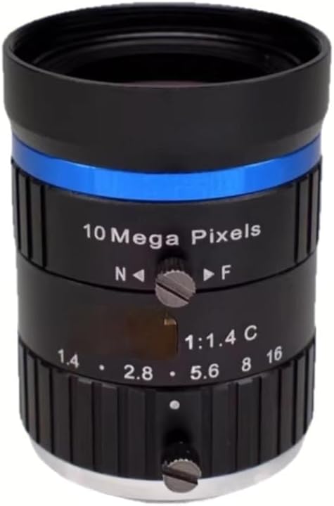 Amazon.com : Machine Vision Lens 35mm Fixed Focus F1.4 for 1'' C Mount ...