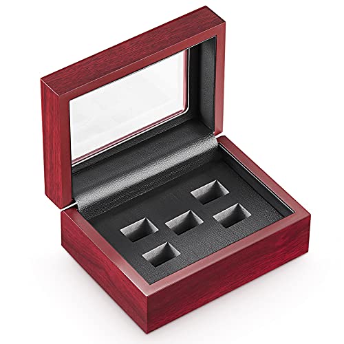 Snapklik.com : Cooyes Ring Display Case Championship, Sports Baseball ...