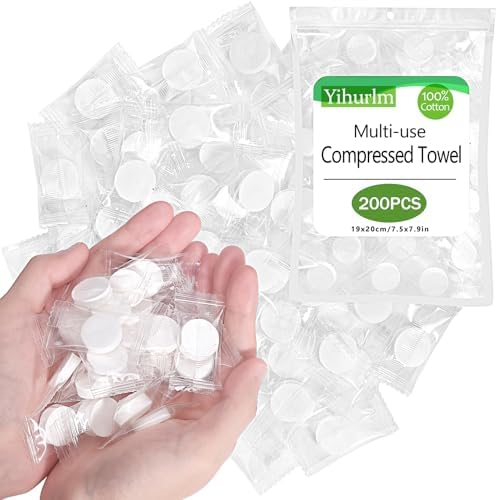 Amazon.com: Herb Life 120 Pcs Compressed Towels, Disposable Face ...