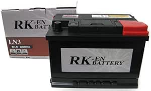 Amazon | LN3 RK-ENバッテリー メンテナンスフリー | カーバッテリー | 車＆バイク