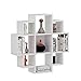 HOMIDEA BLOOM Wall Shelf - Bookcase - Book shelf - Floating shelf for ...