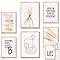Amazon.de: BLATT PAPIER® 6er Boho Bilder Set Pampasgras (2x A3, 4x A4) Wandbilder, Poster Set ...