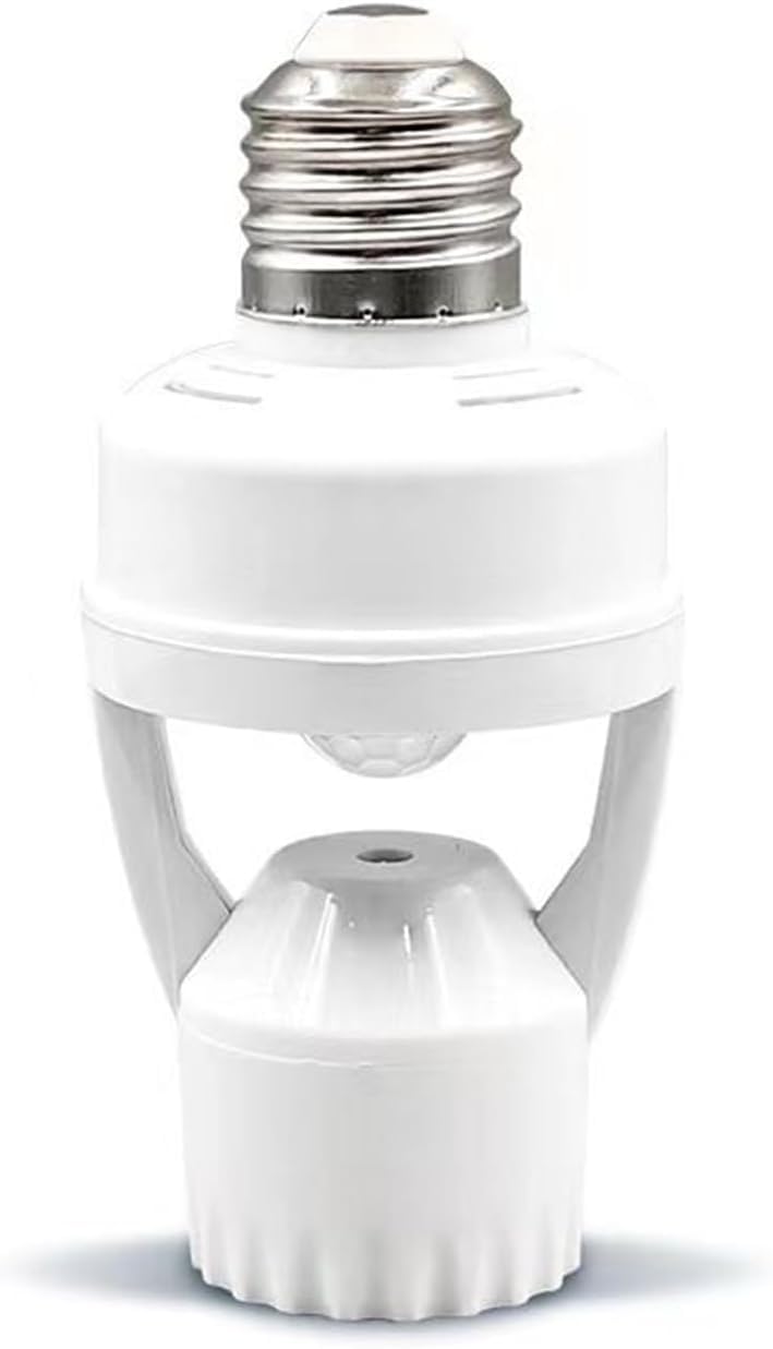 Aheucndg Motion Sensor Light Socket for Light Fixtures, E26/E27 Screw ...