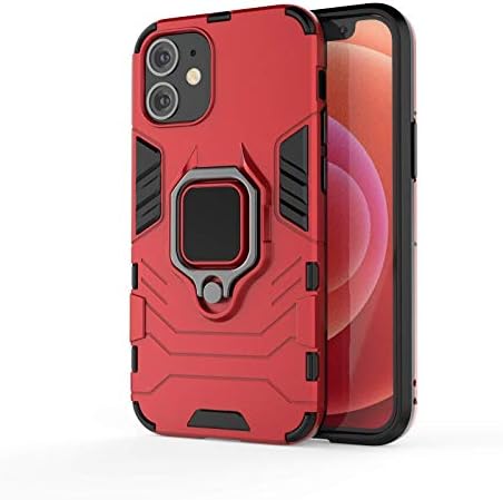 Glaslux Bumper Back Case Cover for iPhone 12 Mini|Ring Holder ...