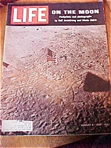 Amazon.com: Man On The Moon Neil Armstrong August 8 1969 Life Magazine ...