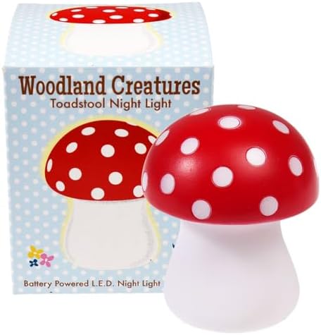 Rex London Toadstool Led Night Light : Amazon.co.uk: Lighting
