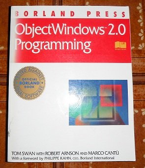 Object Windows 2.0 Programming (Borland Bantam) : Swan, Tom: Amazon.es ...